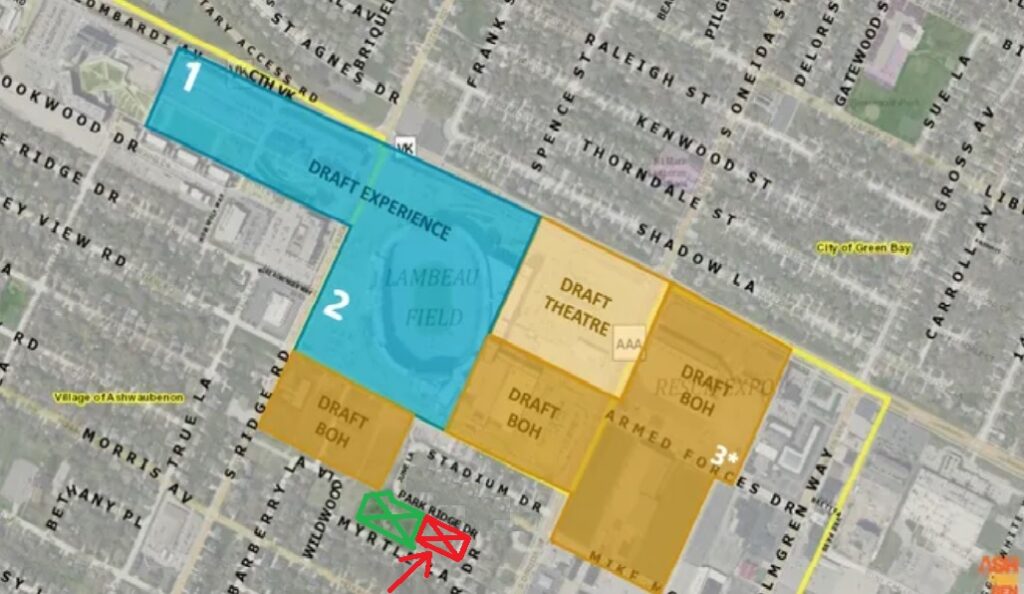 Park & Tailgate for the 2025 NFL Draft & Packers Football Season ...
